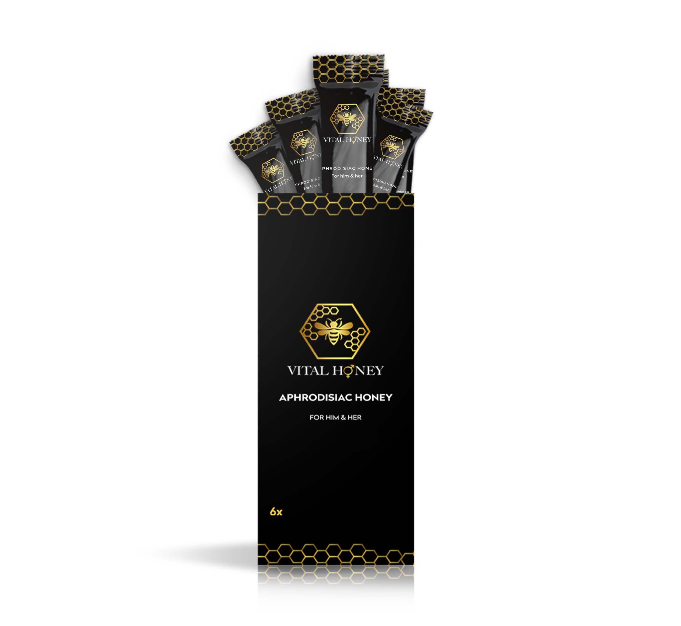 Miere Afrodisiac pentru potenta – Vital Honey 6 plicuri x 12 gr - Vital ...